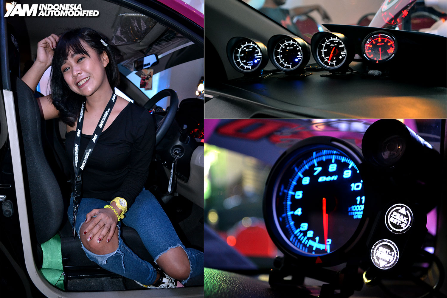 Tampilan Honda Brio ‘Barbie Racing’ Buat Gadis Pehobi Dragrace ...