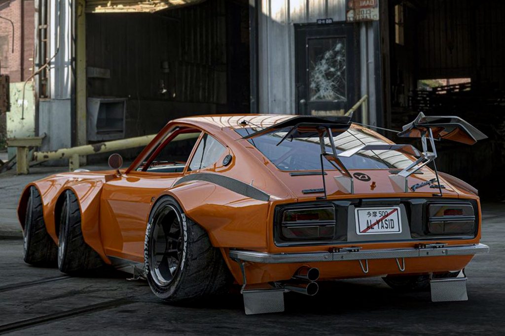 Modifikasi Extreme dengan Enam Roda, Bikin Nissan 240Z Makin Buas – IAM ...