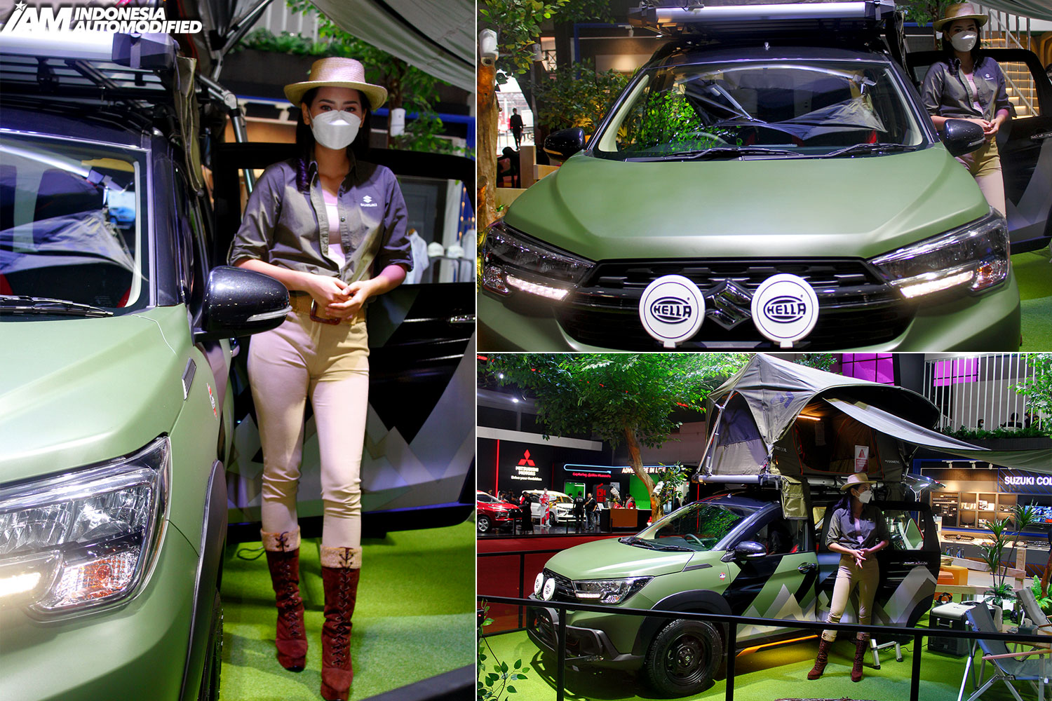 Bidik Penggila Adventure, Suzuki Tampilkan Modifikasi XL7 Camper Van ...