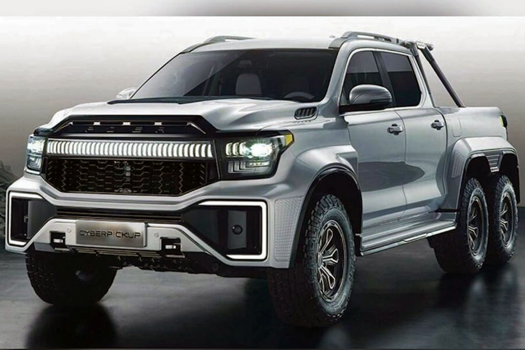 GWM Luncurkan Pikap Tangguh CyberPickup 6×6, Bermesin Hybrid – IAM ...